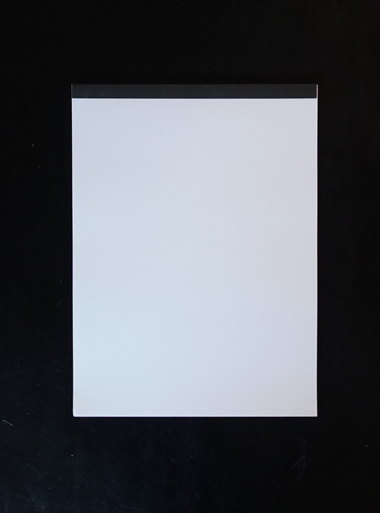 Blank Writing Pad by Tonkerdo